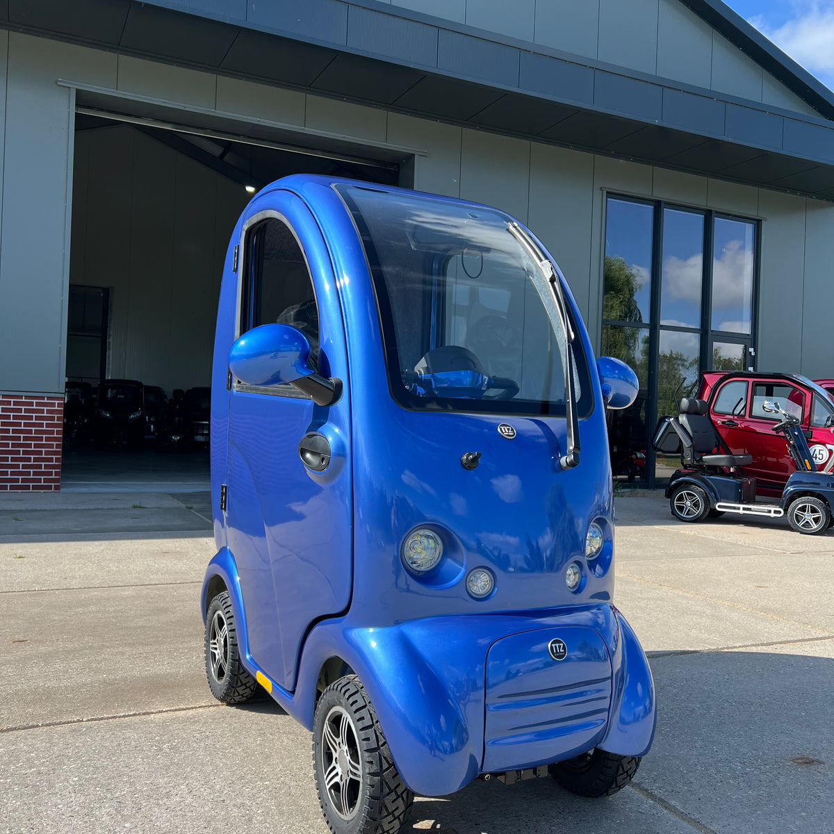 Scootmobiel overdekte Cabin TTZ Electric – TotaalThuisZorg